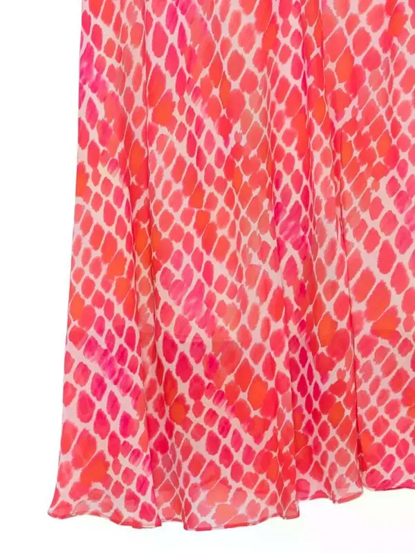 Patrizia Pepe Printed Midi Skirt