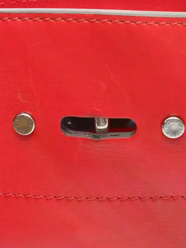 LOUIS VUITTON 2015 Taurillon City Steamer Mm Handbag - Red