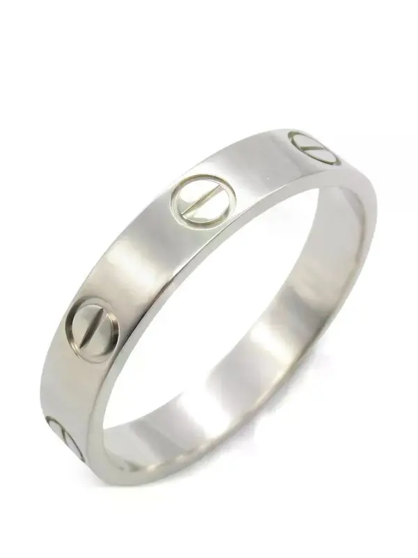 CARTIER 2010s Mini Love Ring - Silver