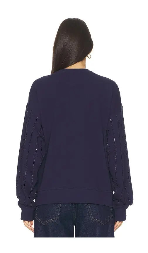 Terez X Yankees Gem Pinstripe Sweatshirt