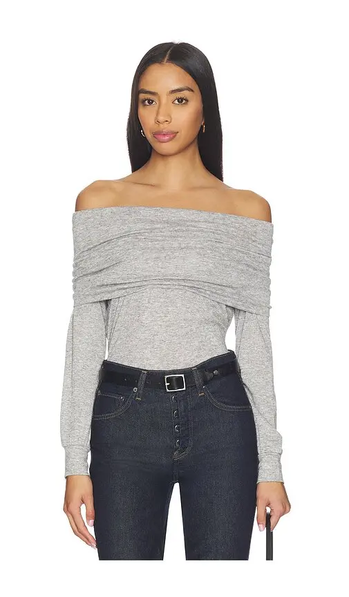 BOBI Off The Shoulder Date Top