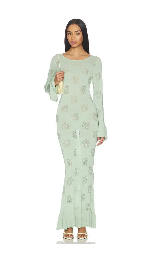 ASTA RESORT Rafaella Maxi Dress - Seafoam