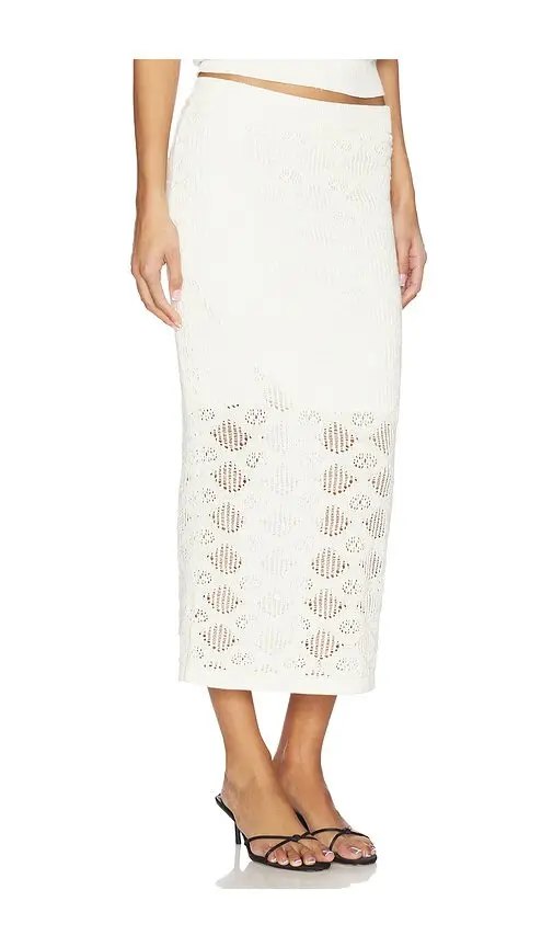 FAVORITE DAUGHTER The Courtside Knit Maxi Skirt