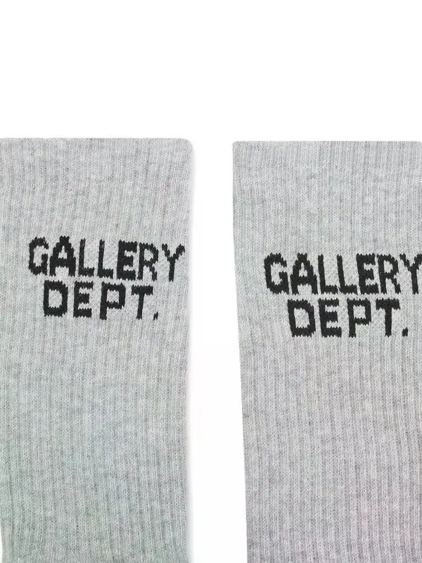 GALLERY DEPT. Logo Crew Socks
