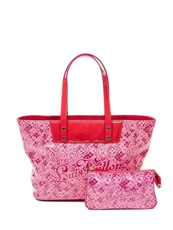 LOUIS VUITTON X Takashi Murakami Pm Cosmic Blossom Tote Bag