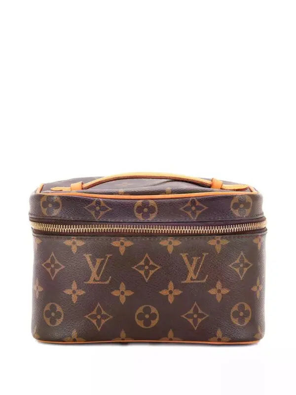 LOUIS VUITTON Nice Vanity Case Monogram Canvas Mini Pouch - Brown