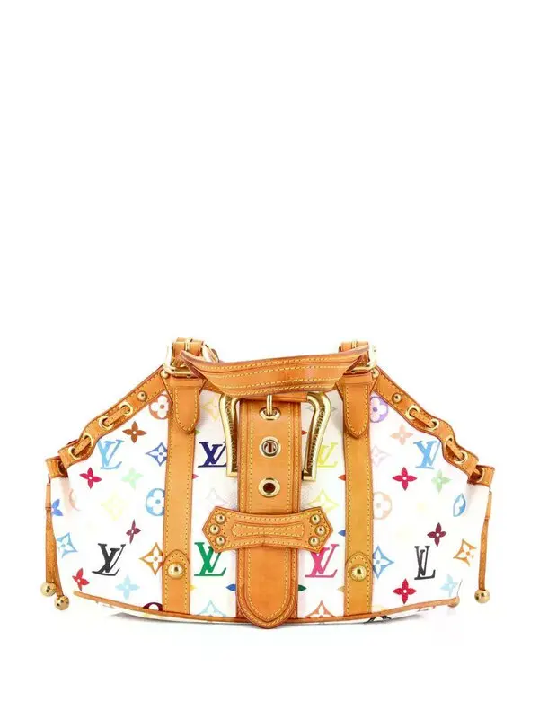 LOUIS VUITTON Theda Handbag Monogram Multicolor Pm Satchel