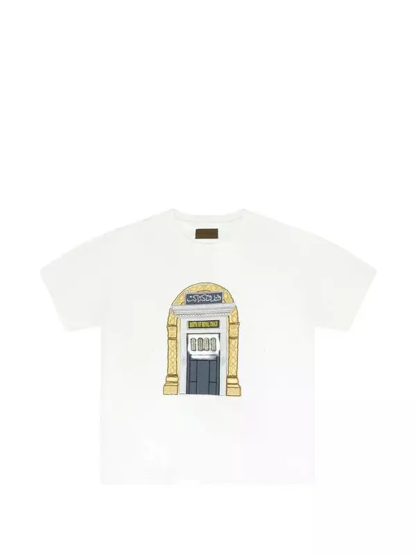 BIRTH OF ROYAL CHILD Aswan Hotel T-shirt - White
