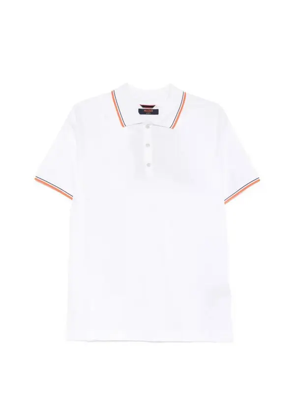 MOORER Cypress Polo Shirt - White