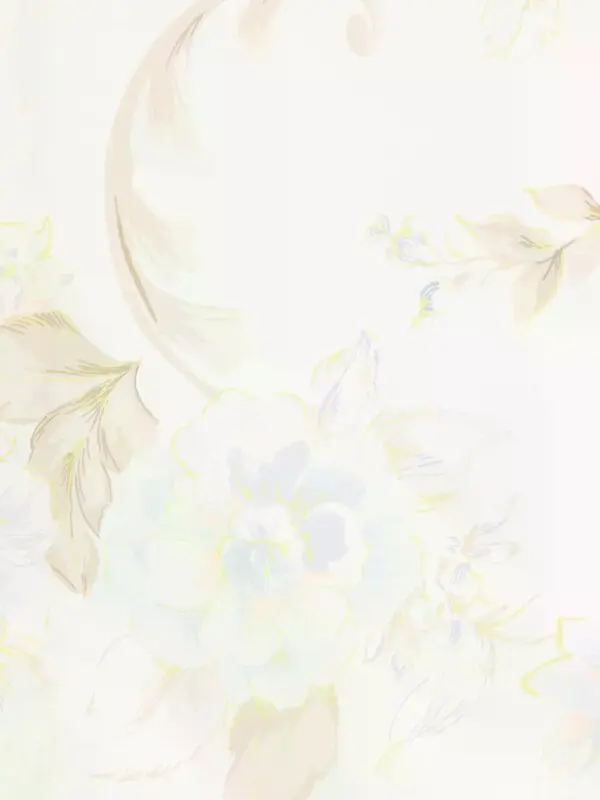 FORTE_FORTE Floral-print Twill Scarf