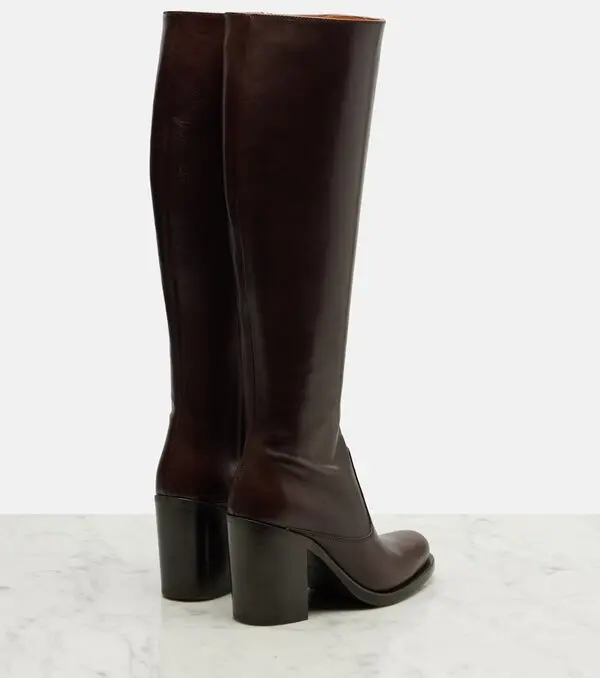 Chloé Leather Knee-high Boots