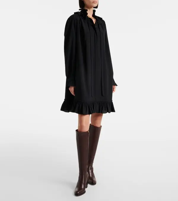 Chloé Leather Knee-high Boots