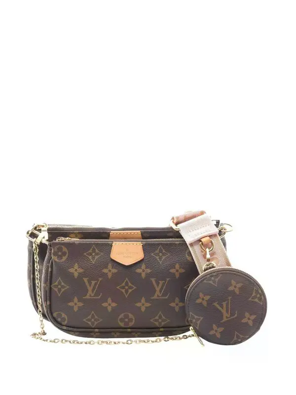 LOUIS VUITTON 2021 Monogram Multi Pochette Accessoires Satchel