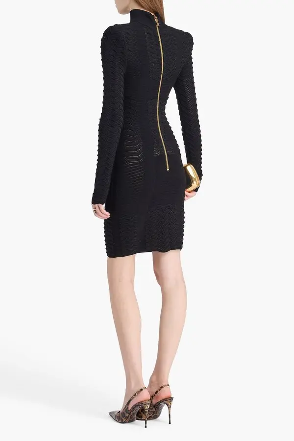 Balmain Knitted Mini Dress