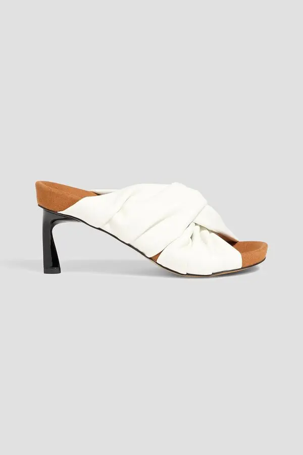 Stella McCartney Terra Twisted Mules - White
