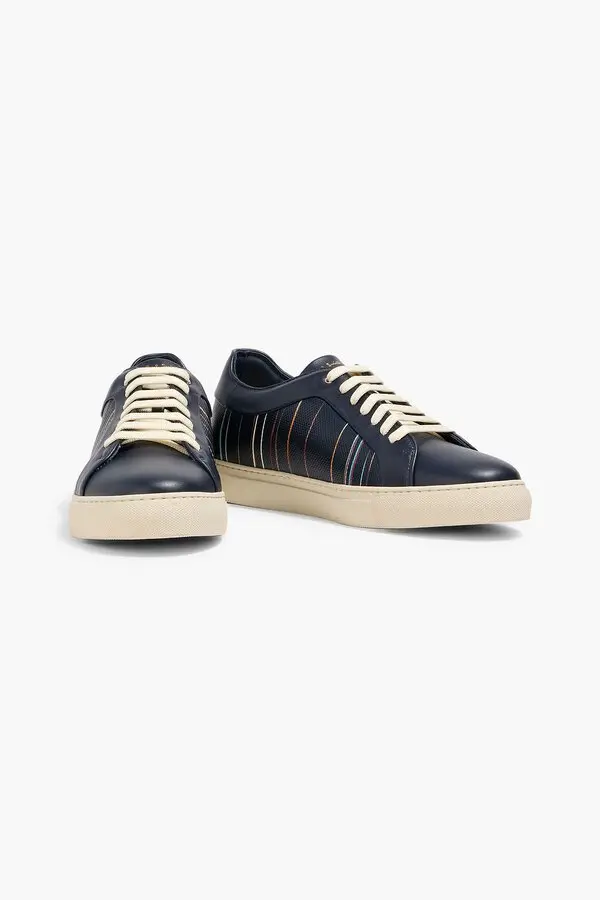 Paul Smith Striped Leather Sneakers