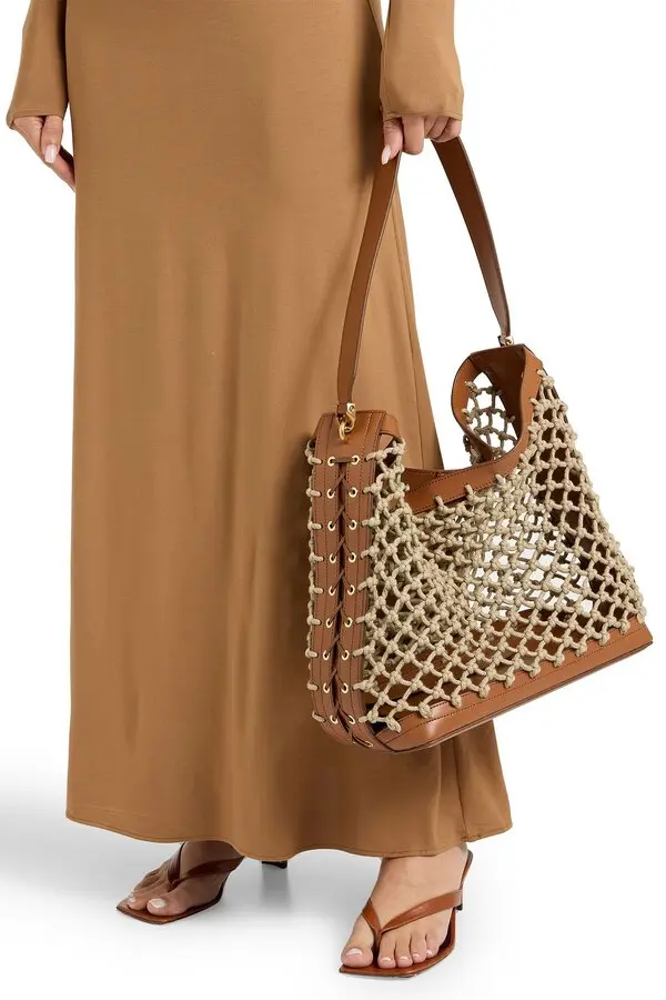 Stella McCartney Eco Knotted Mesh Tote
