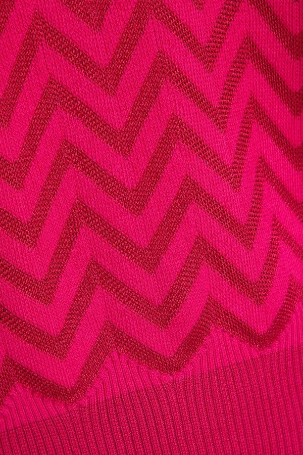 Missoni Crochet-knit Cotton-blend Sweater