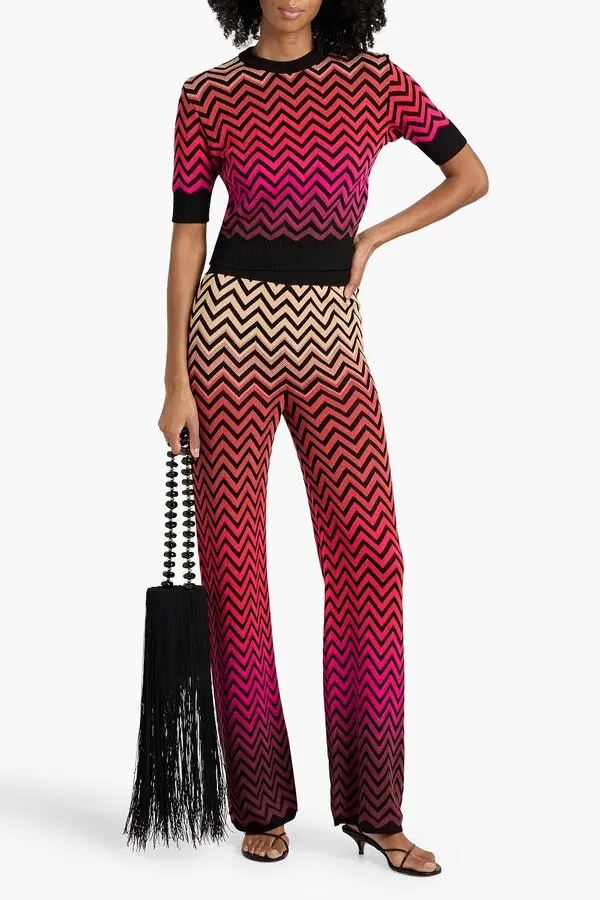 Missoni Crochet-knit Cotton-blend Top