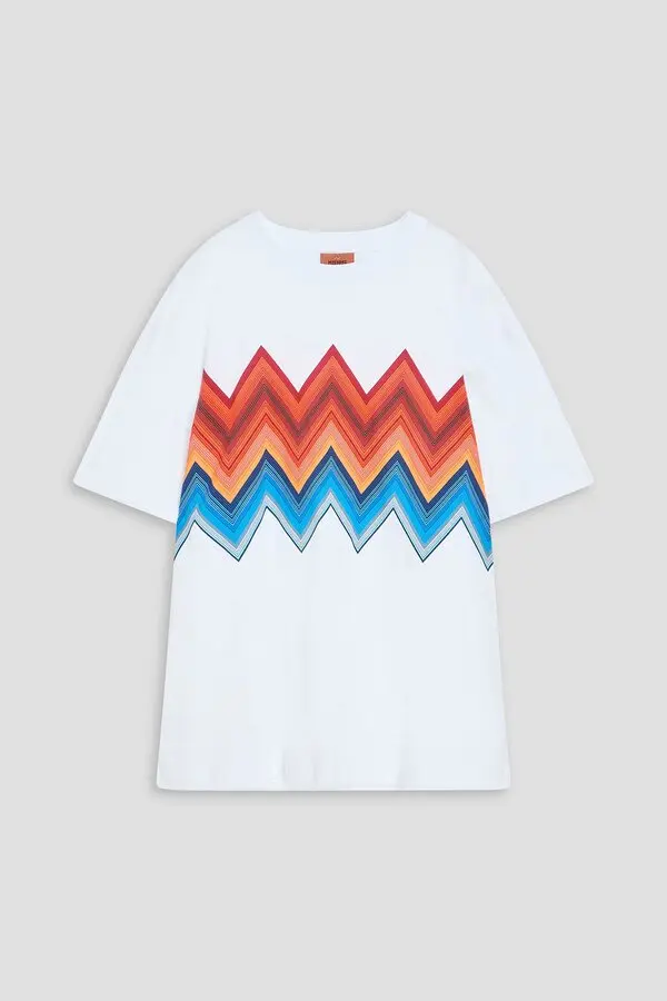 Missoni Printed Cottonjersey Tshirt