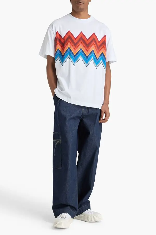 Missoni Printed Cottonjersey Tshirt