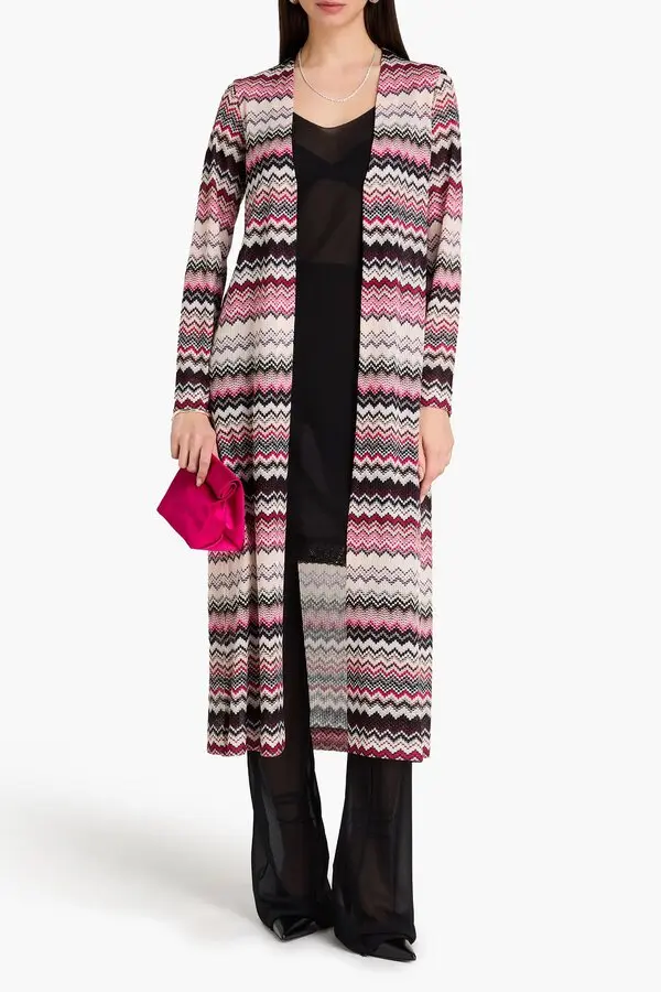 Missoni Crochet-knit Cardigan