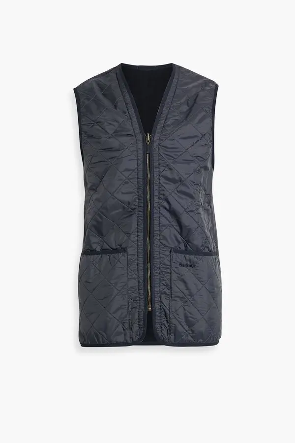 Barbour Polarquilt Shell Vest - Navy