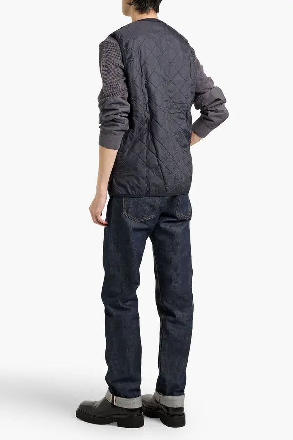 Barbour Polarquilt Shell Vest - Navy