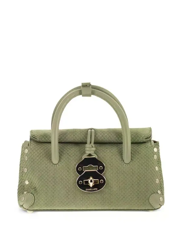 ZANELLATO Dotta Tote - Green