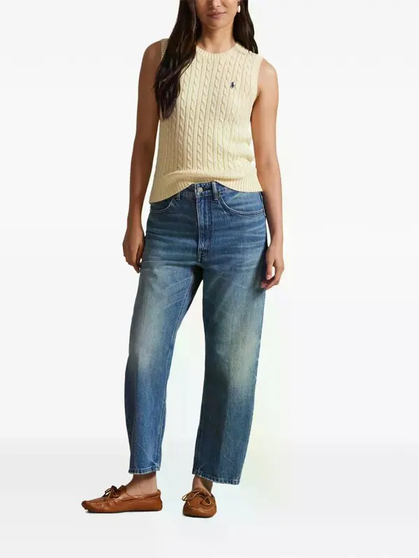 Polo Ralph Lauren Cable-knit Sleeveless Top