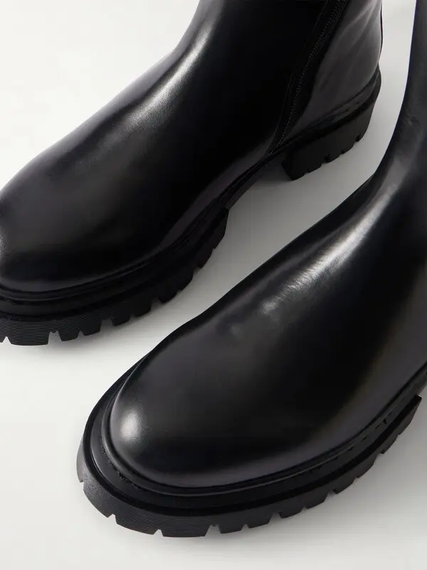 Staud Henry Leather Knee Boots