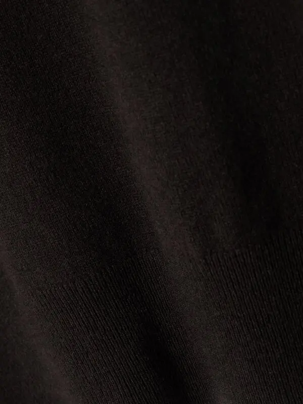 LEMAIRE Wool And Cashmere-blend Sweater - Brown