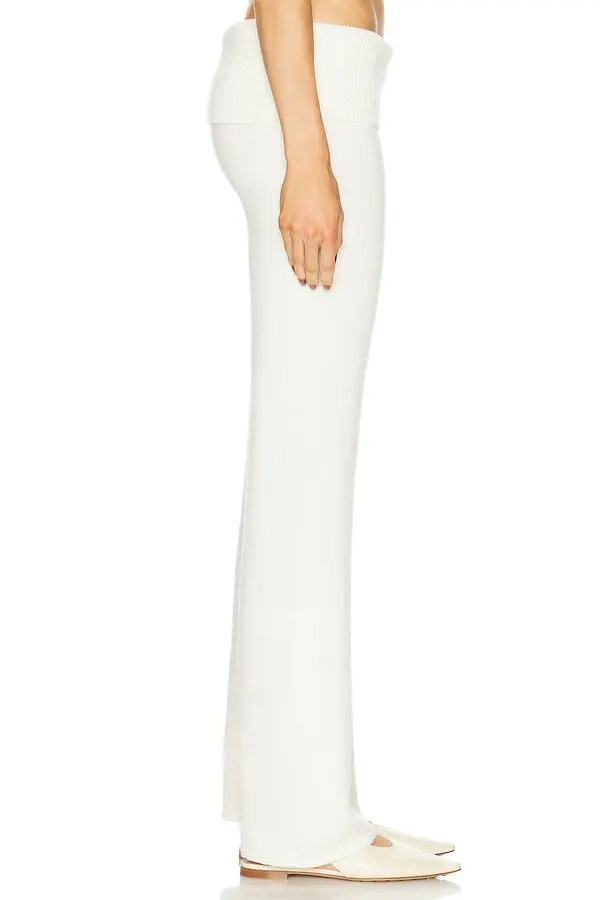 SKIMS Wool Cashmere Pant - Ivory