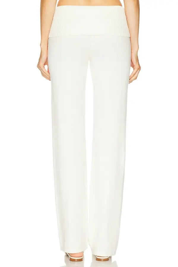 SKIMS Wool Cashmere Pant - Ivory