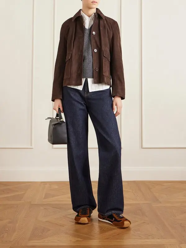 Loewe Ballet Runner 2.0 Calf Hair And Leather Sneakers - Multi