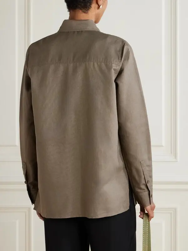 Matteau Linen And Cotton-blend Shirt
