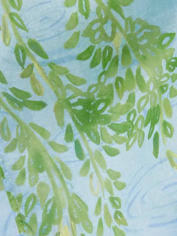 Thierry Colson Rachel Printed Cotton-voile Kaftan