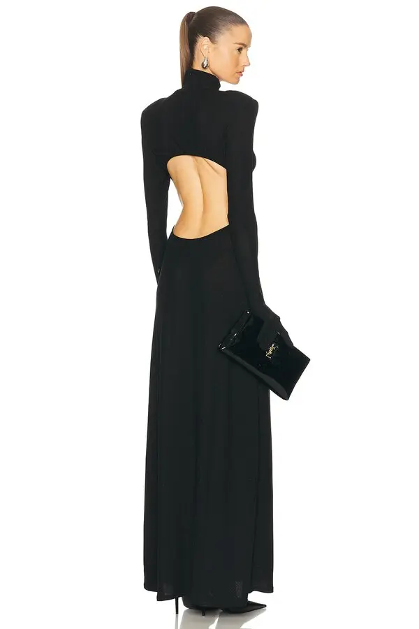Beaufille Eames Heavyweight Metallic Jersey Dress
