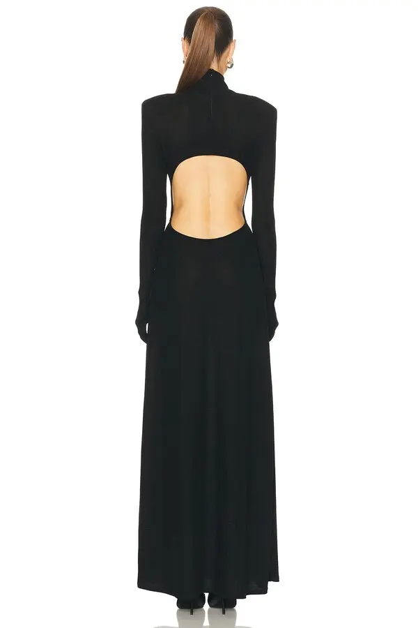 Beaufille Eames Heavyweight Metallic Jersey Dress