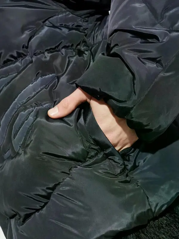 A BATHING APE Hooded Padded Jacket