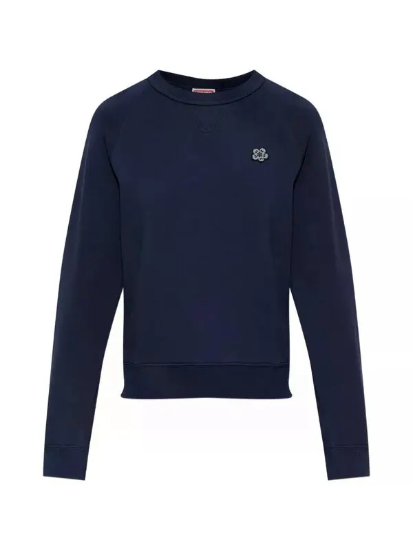 Kenzo Logo Patch Sweatshirt - Blue