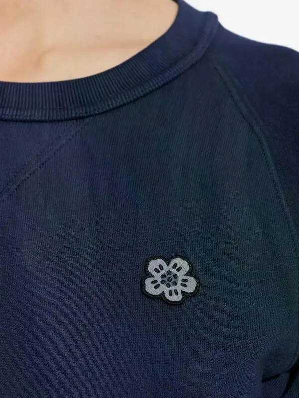 Kenzo Logo Patch Sweatshirt - Blue