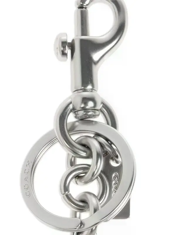 COACH Tabby Bag Charm - Silver