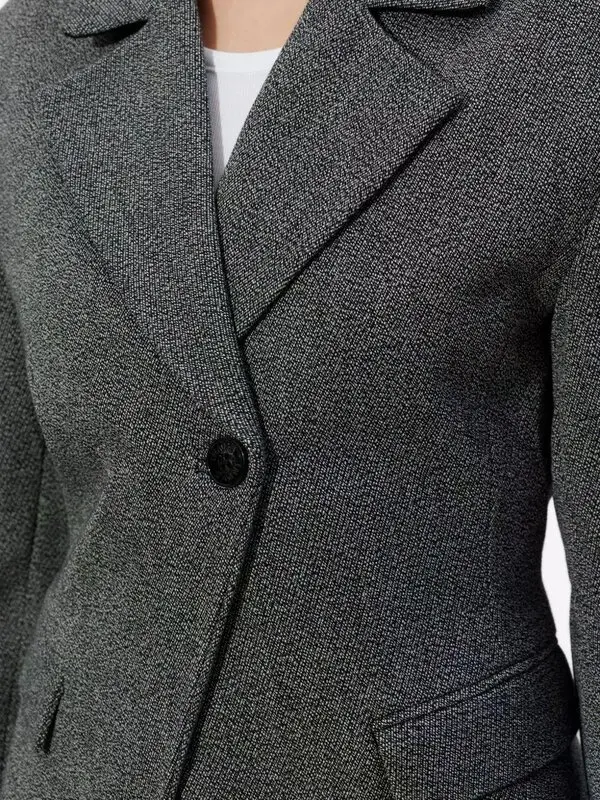 GANNI Long-sleeve Buttoned Blazer