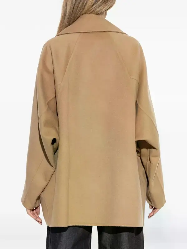 Loewe Double-breasted Coat - Brown