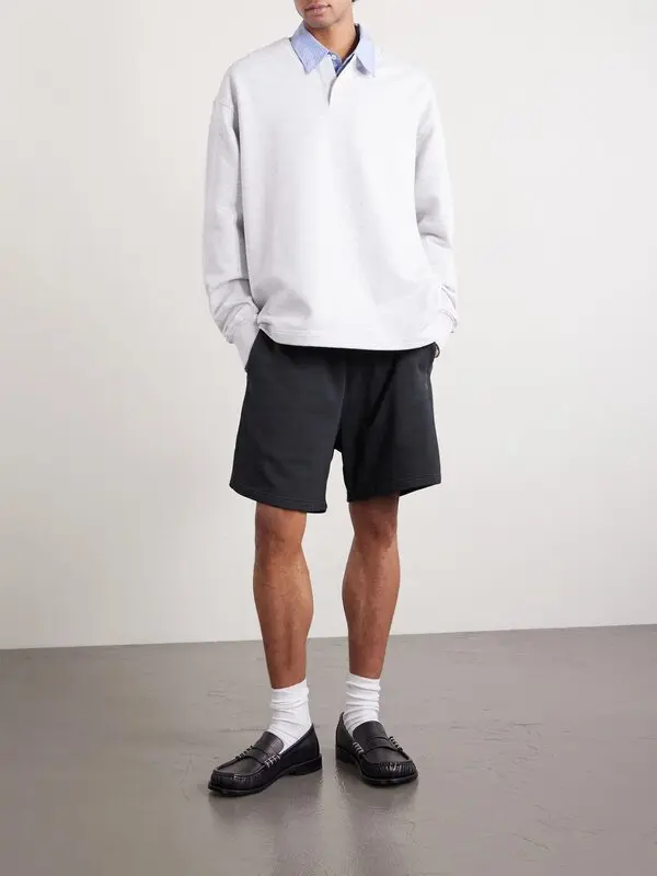 Acne Studios Straight-leg Cotton-jersey Shorts