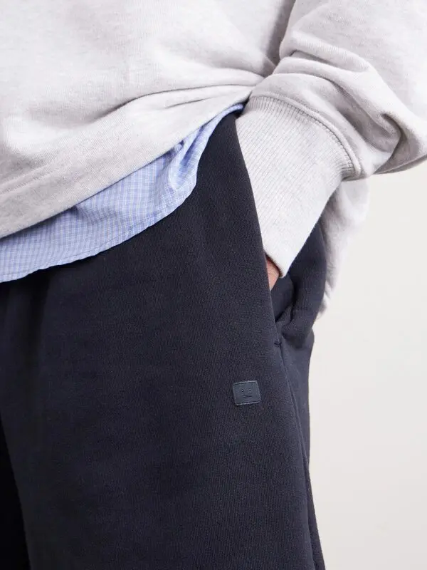Acne Studios Straight-leg Cotton-jersey Shorts
