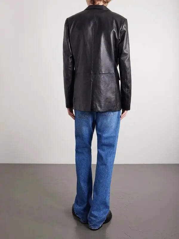 Acne Studios Leather Blazer