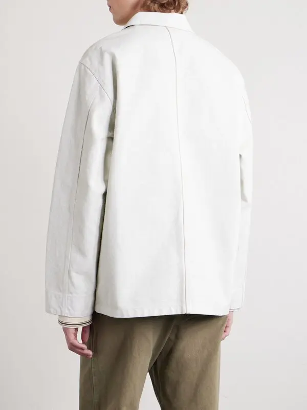 A.p.c. Cotton-canvas Overshirt - Neutrals