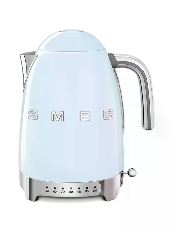 SMEG Chrome-handle Kettle - Blue
